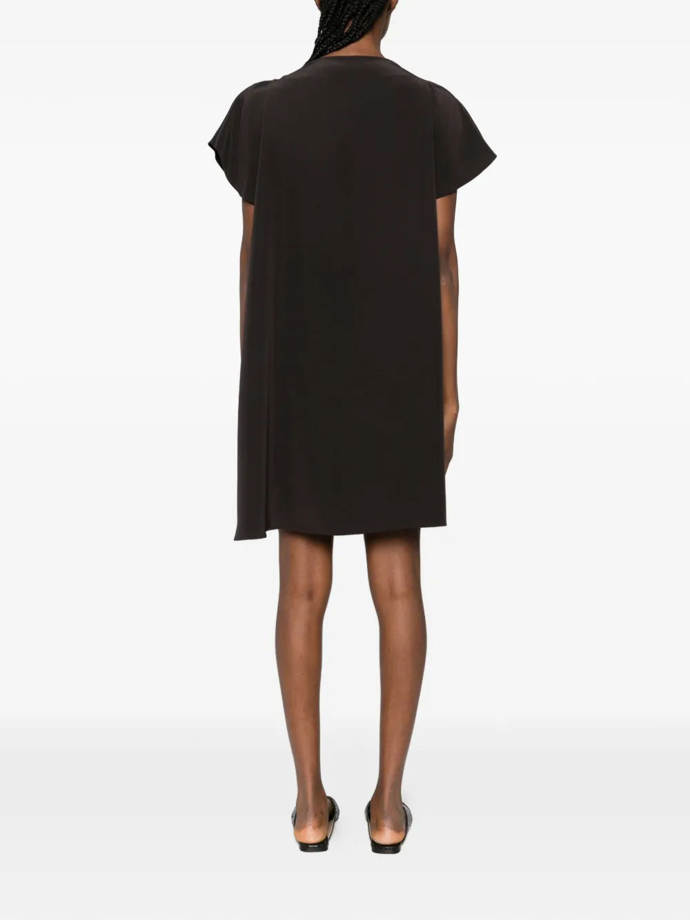 Anika Ring-detail Mini Dress