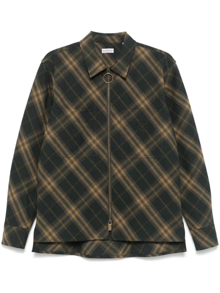 CHECKED OVERSHIRT